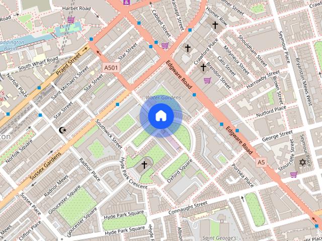 Norfolk Crescent, Paddington, London, W2