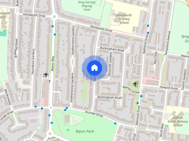 Norfolk Gardens, Borehamwood, Hertfordshire, WD6