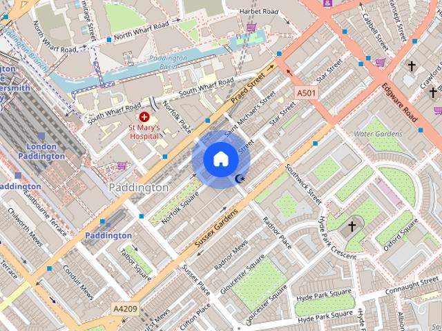 Norfolk Place, Paddington, London, W2