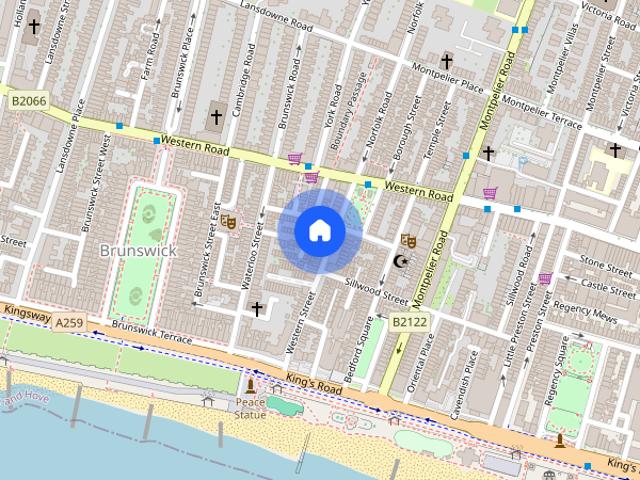 Norfolk Square, Brighton, BN1