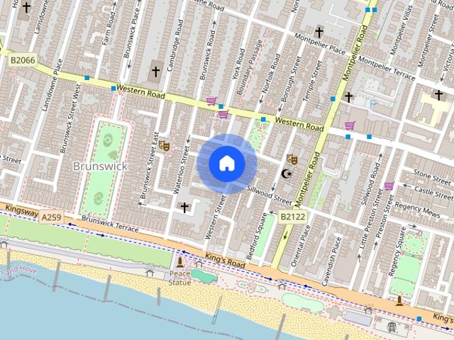 Norfolk Square, Brighton, East Sussex