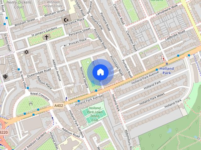 Norland Square, Holland Park, London, W11