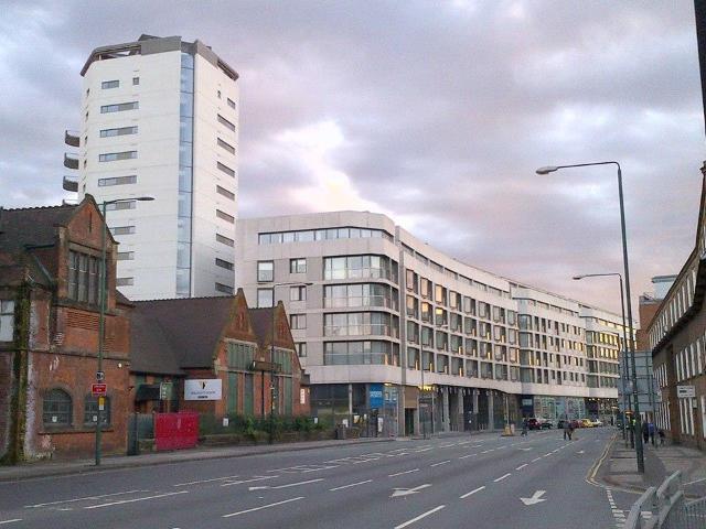 Nottingham One Block A, Canal Street. 2 bed flat to rent £1,150 pcm £265 pw