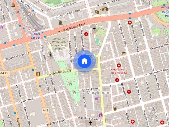 Nottingham Place, Marylebone, W1U