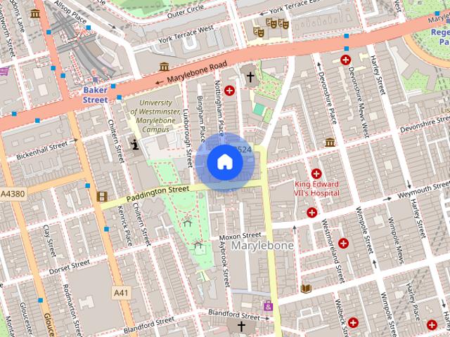 Nottingham Place, Marylebone W1