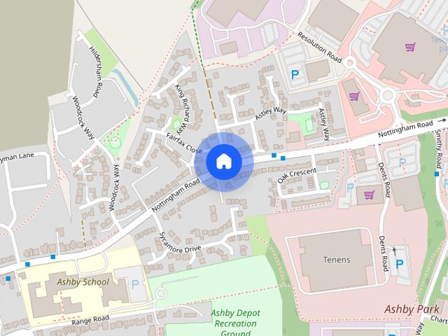 Nottingham Road, Ashby De La Zouch, LE65