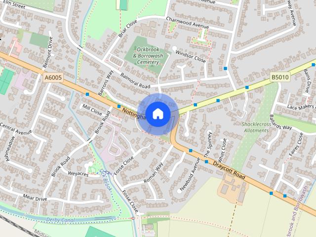 Nottingham Road, Borrowash, Derby, Derbyshire, DE72