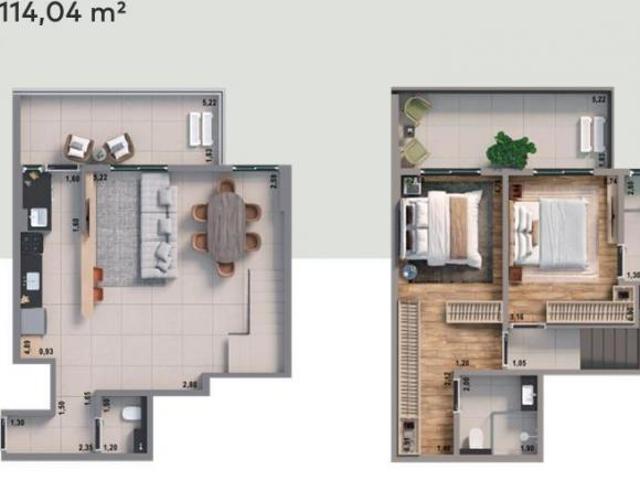 Novidade apartamento duplex Ritz Golf | Rosa e Rangel Consultoria e Assessoria Imobiliária