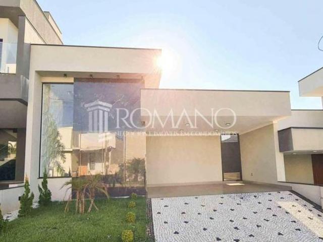 Novíssima e Moderna Casa Térrea no Condomínio Santa Mônica 1 em Mogi Guaçu SP