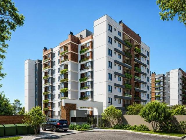 Novo Mundo Lançamento com 2 quartos sendo 1 suite churrasqueira 1 vaga 54,61m2 privativos