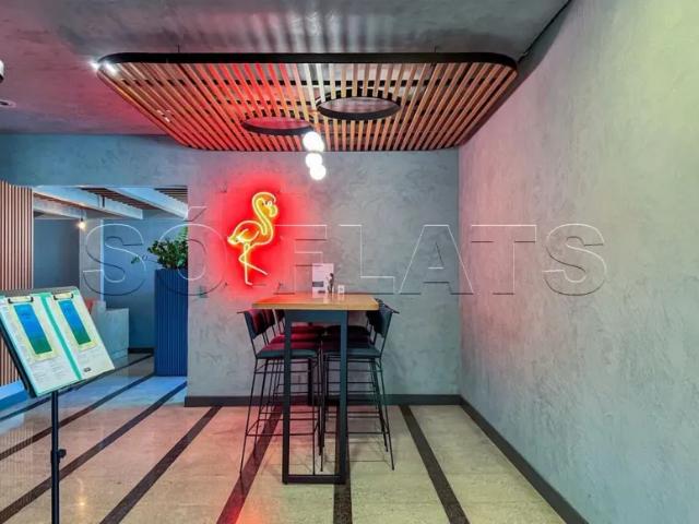 Novotel Jardins, flat disponível para locação contendo 30m², 1dormitório e 1 vaga de garagem
