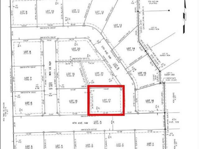 NW 4th Ave Lot 17, Worthington, IA 52078