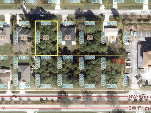 Nw Billiar Ave, Port Saint Lucie, Plot For Sale