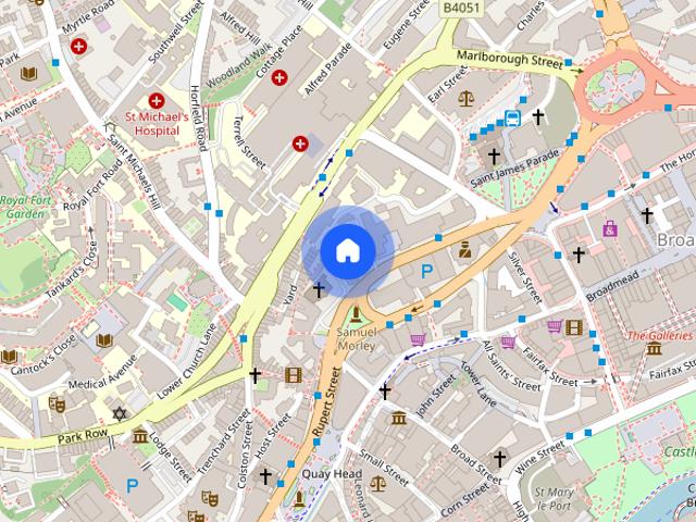 Number One Bristol, Lewins Mead, City Centre, Bristol, BS1