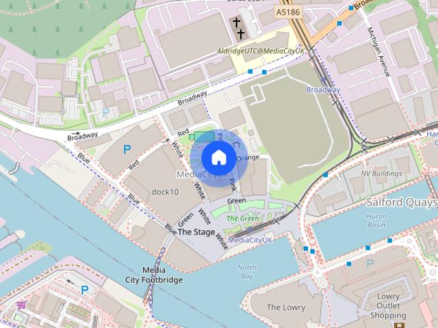 Number One Pink, Media City, Salford, M50