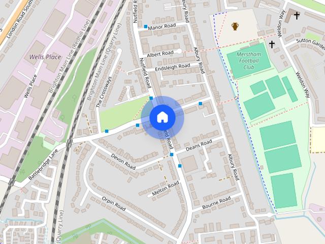 Nutfield Road, Merstham, Redhill, RH1