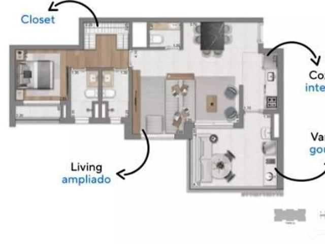 o maior projeto de SP ! Brooklin ! 2 dorms ! alto padrão !incrivel !