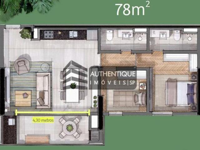 O PARQUE BROOKLIN Apartamento à venda em São Paulo/SP