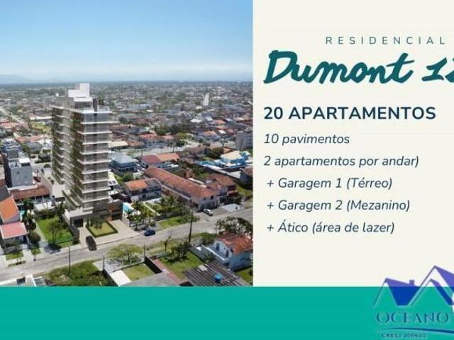 OCEANO IMÓVEIS VENDE APARTAMENTO TIPO 02 RESIDENCIAL DUMONT 1200 GUARATUBA