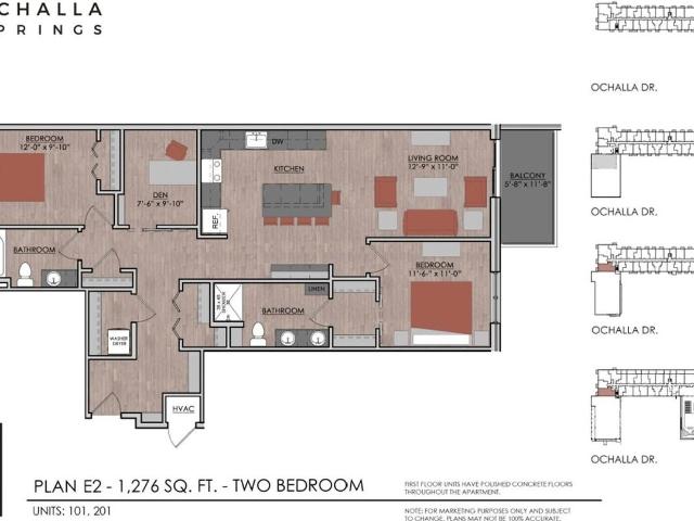Ochalla Springs 1 Bedroom Apartment for Rent at 2974 Ochalla Dr, Fitchburg, WI 53713
