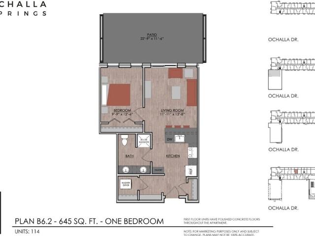 Ochalla Springs 2 Bedroom Apartment for Rent at 2974 Ochalla Dr, Fitchburg, WI 53713