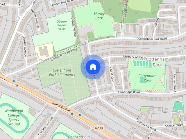 Oakwood Road, London, SW20