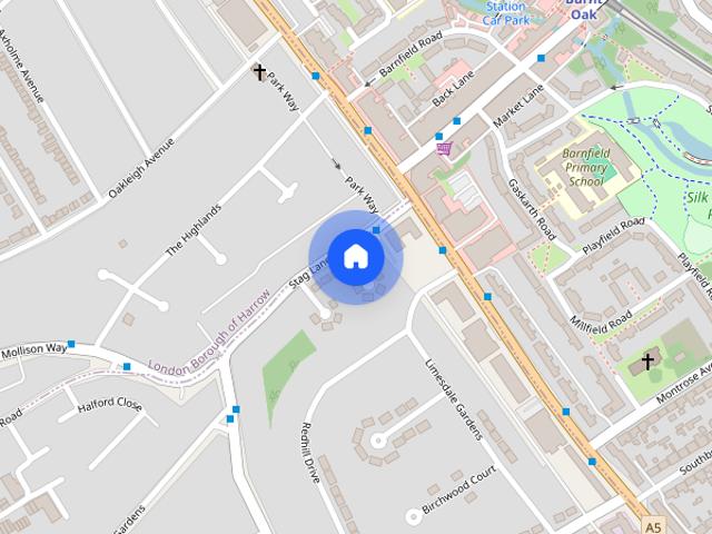 Oak Gardens, Edgware, HA8