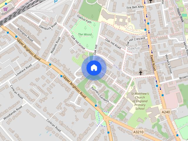 Oak Hill, Surbiton, KT6