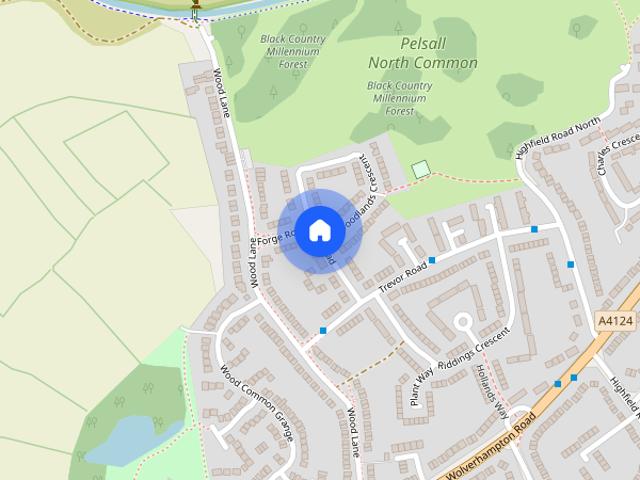 Oak Road, Pelsall, WS3