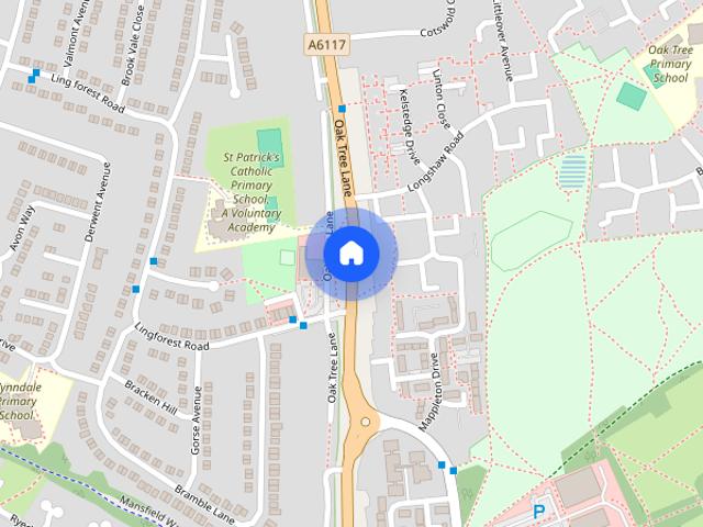 Oak Tree Lane, NG18