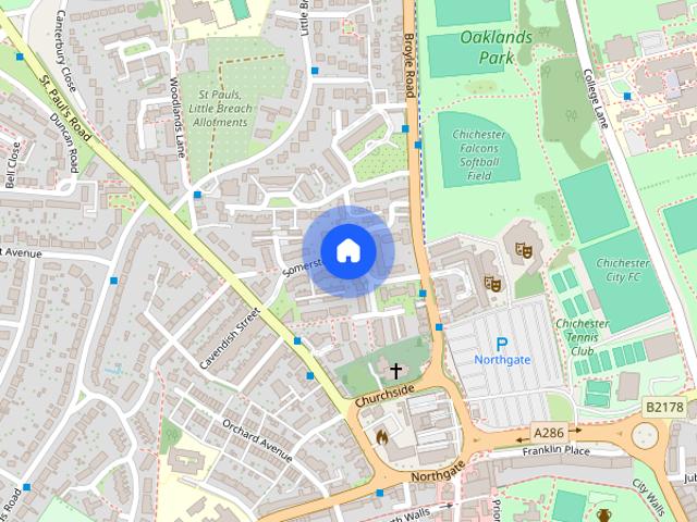 Oaklands Court, Somerstown