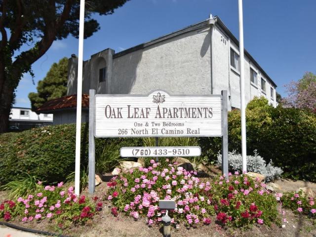 Oakleaf Apartments 2 Bedroom Apartment for Rent at 266 N El Camino Real, Oceanside, CA 92058 San Luis Rey
