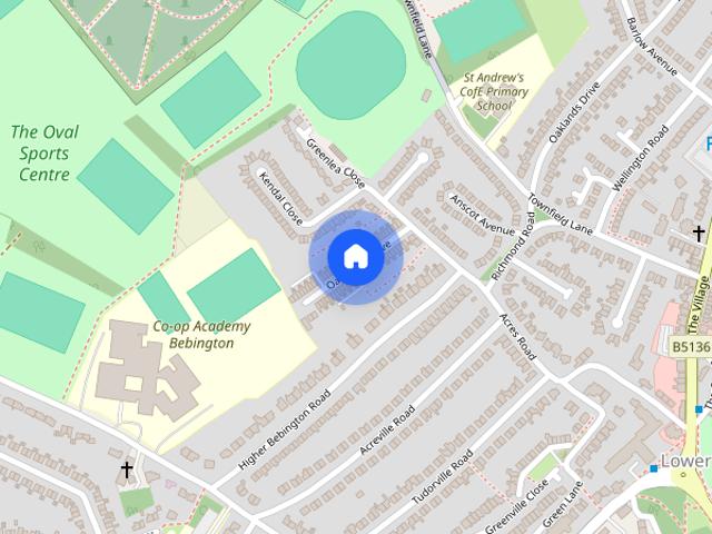 Oakleigh Grove, Wirral, Merseyside, CH63