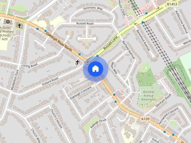 Oakleigh Road North, Whetstone, N20