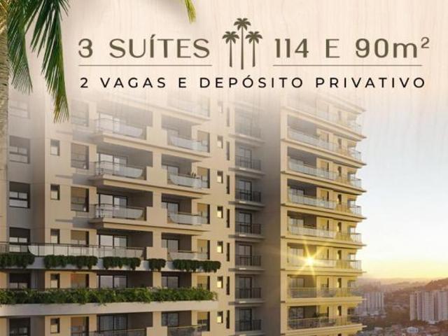 Oasis Alphaville 2 a 3 dormitorio 74m², 90m² e 114m² Dentro do Alpha Gran