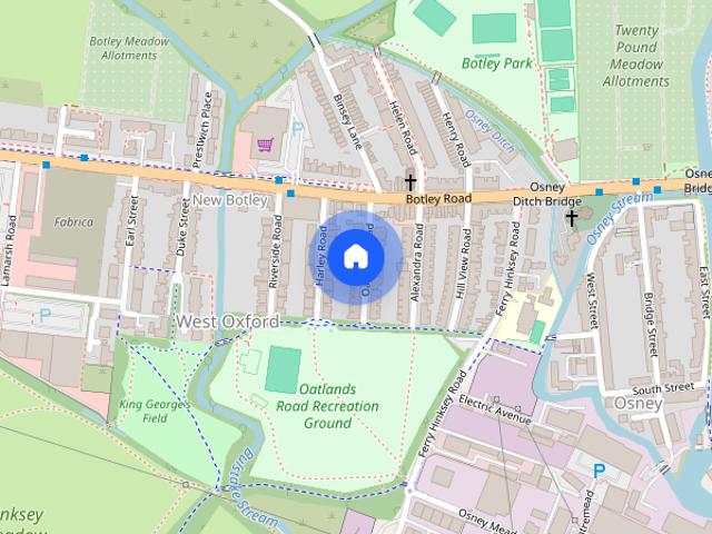 Oatlands Road, Oxford, OX2