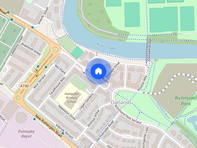 Oatlands Square, Glasgow, G5