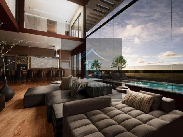 obertura Triplex com Elevador Privativo, 4 Suítes e Estrutura de Cinema ? 432 m² | E.R. Giardino ? P