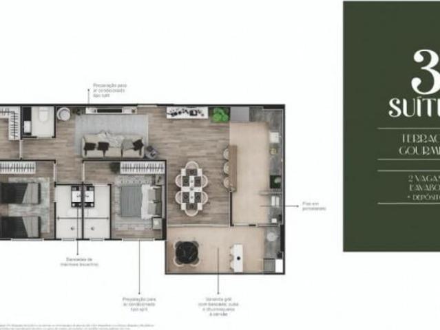 Obras Aceleradas Apart. 2 Dorm. No Canto Do Forte 3 Quartos, 3 Suites, 2 Vagas