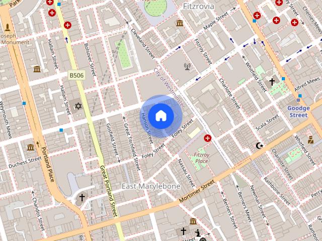 Ogle Street, Fitzrovia & Covent Garden