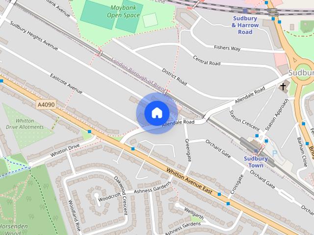 Odeon Parade Allendale Road Greenford Middlesex UB6 0RS
