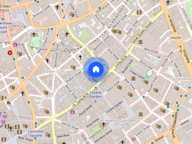 Odhams Walk, Covent Garden, WC2H