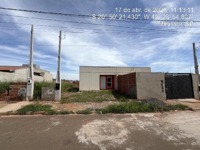 Oferta imperdível — Casa no Jardim Girassol, Mirassol SP, Nº 409, 2 quartos, 160m² | Licitação Aberta