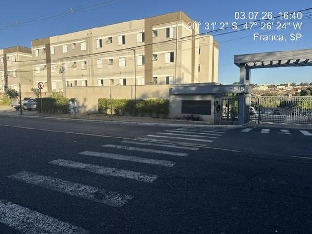 Oferta promissora — Apartamento no Jardim Pulicano, Franca SP, Apto 21, 2 quartos, 1 vaga, 45,99m² | Leilão