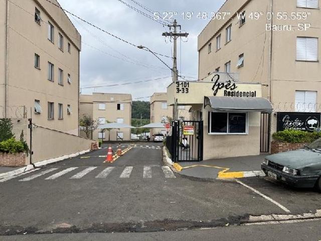 Oferta promissora — Apartamento no Nucleo Habitacional Jose Regino, Bauru SP, Apto 42, 2 quartos, 1 vaga, 45,72m² | Leilão