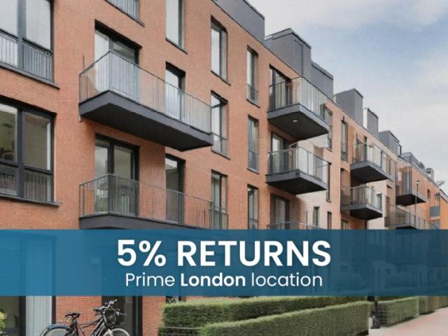 Off Plan London Property Investment – 5% Rental Yields Investment only