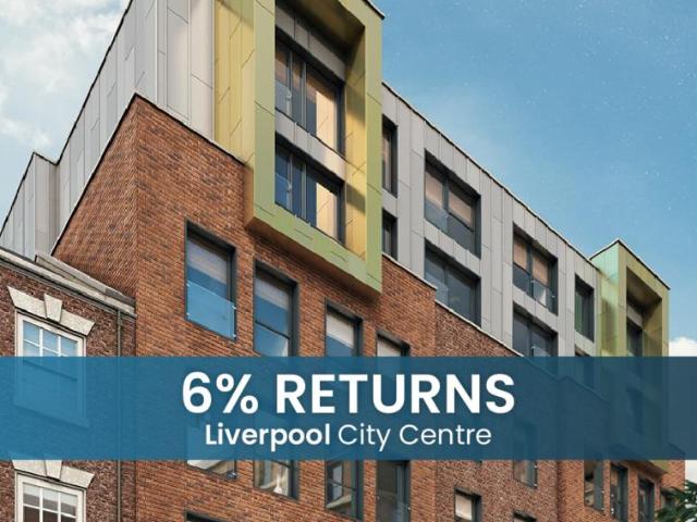 Off Plan Property, Liverpool – 6% Rental Yields | Buy to Let Investment Investment only