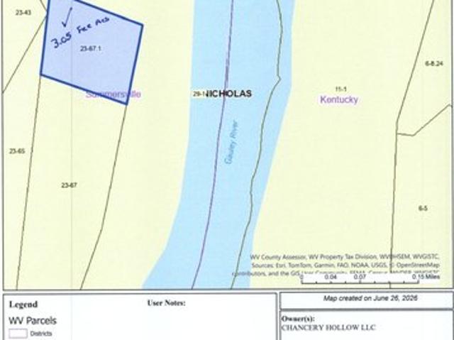 Off Rt 39 Muddlety Crk Rd, Summersville, WV 26651