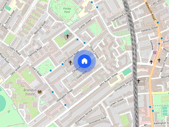 Olney Road, London, SE17