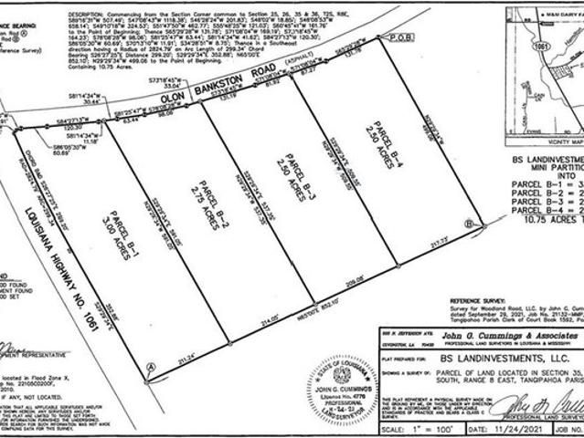 Olon Bankston Rd Lot B2, Kentwood, LA 70444